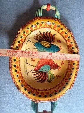 Neiman Marcus | Dining | Neiman Marcus Ceramic Platter With Roosters ...